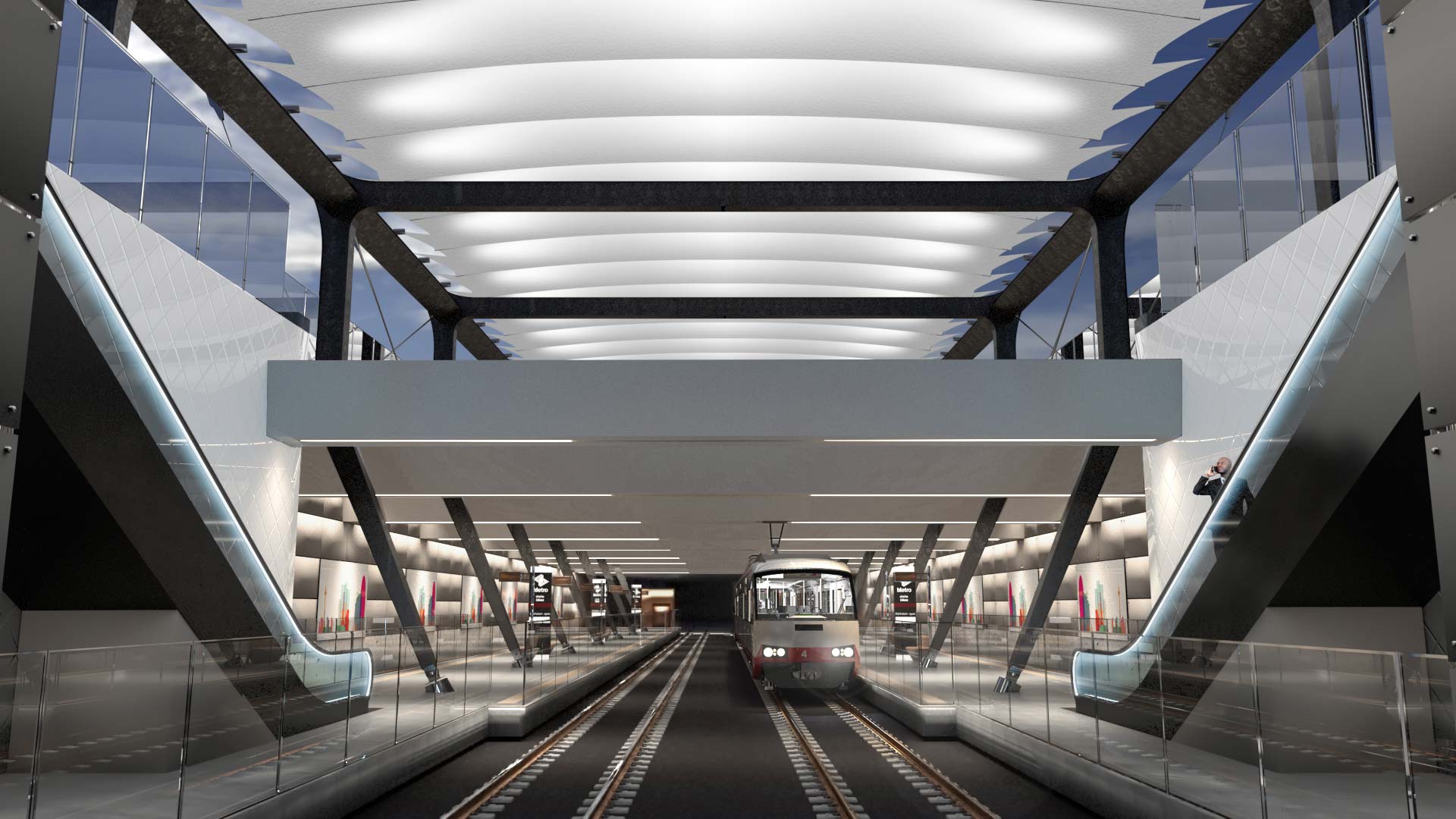 Elifelet Station - Noa Lev Lighting Design