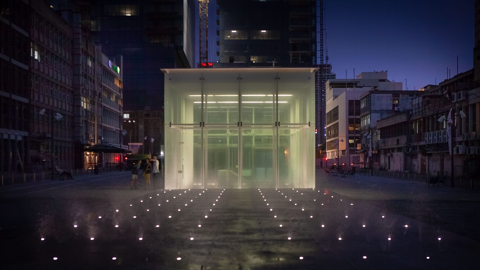 Givon Square - Noa Lev Lighting Design