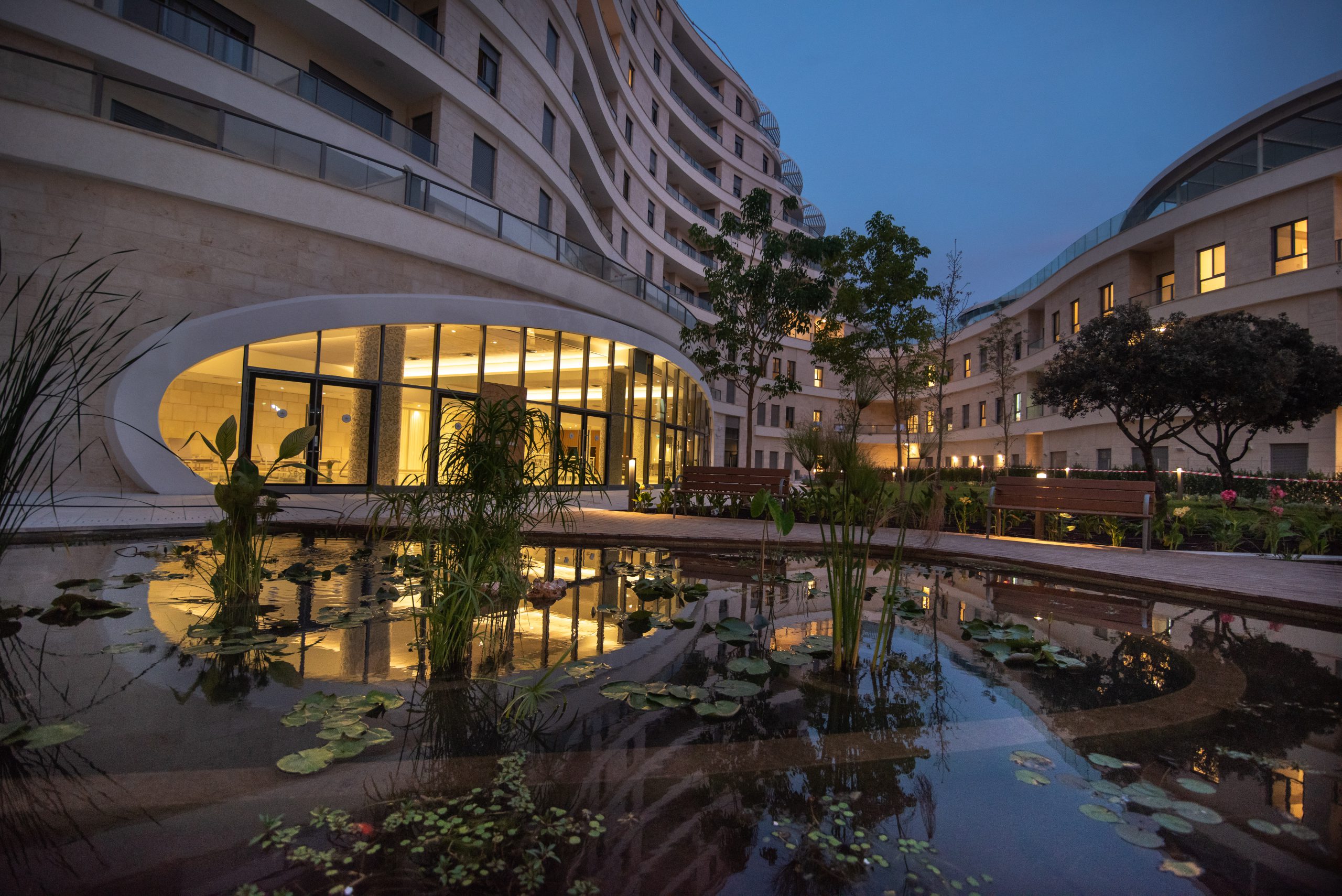 Palace Assisted Living Housing Complex - Noa Lev Lighting Design
